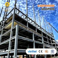 China Pre Engineered Metal Building With Welded H Section Steel ISO9001 Certified And Thermal Insulation for sale