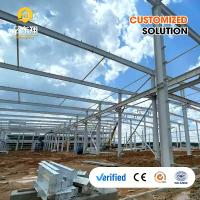China Steel Frame Pre Engineered Building Warehouse Workshop CE EN1090 for sale