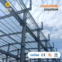 China Earthquake-resistant Fireproof Steel Frame Building with High Load Bearing Capacity for Corporate Offices for sale