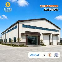 China Rustproof Customized Prefabricated Steel Structure ISO9001 Certified Metal Building for sale