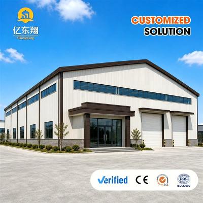 China Rustproof Customized Prefabricated Steel Structure ISO9001 Certified Metal Building for sale