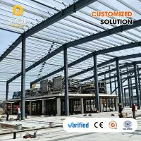 China Rustproof Customized Prefabricated Steel Structure ISO9001 Certified Metal Building for sale
