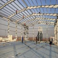 China Durable Steel Structure Warehouse with 50-Year Lifespan, Customizable Sizes and Corrosion Resistant Materials for sale