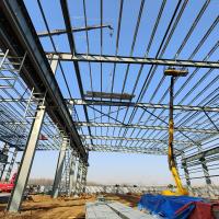 China Durable Steel Structure Warehouse with 50-Year Lifespan, Customizable Sizes and Corrosion Resistant Materials for sale