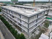 China Fireproof Eco-friendly Heavy Duty Steel Frame Building with Customization Available for 5G Science Innovation for sale