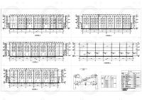 China 72m Large Span Three Story Heavy Steel Frame Building with High Precision Welded Cross Shaped Steel Columns for sale