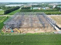 China Fireproof Eco-friendly Steel Frame Building with Customization Available for 5G Science Innovation for sale