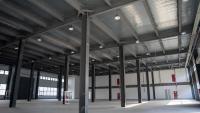 China 36m Large Span Steel Frame Building with Q355B Welded H Section Steel Columns and Multi-story Steel Frame Structure for sale