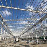 China Overhead Crane Steel Structure Workshop with Portal Frame for Machining Plant Steel Frame Building for sale
