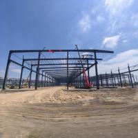 China Expandable Modular Steel Structure Workshop with Reserved Expansion Interfaces for Phased Construction and Bolted Connection Extensible Prefabricated Production Plant for sale