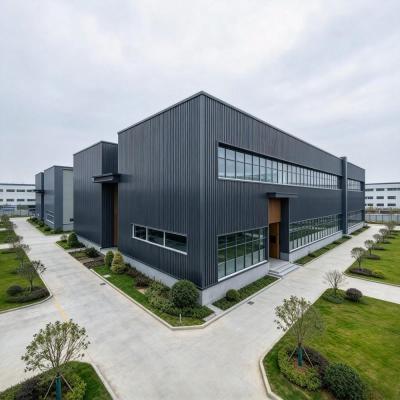 China Expandable Modular Steel Structure Workshop with Reserved Expansion Interfaces for Phased Construction and Bolted Connection Extensible Prefabricated Production Plant for sale