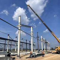 China Expandable Modular Steel Structure Workshop with Reserved Expansion Interfaces for Phased Construction and Bolted Connection Extensible Prefabricated Production Plant for sale