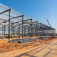 China Multi-span Steel Structure Warehouse Prefabricated Steel Building for Large Goods Storage and General Warehouse Use for sale