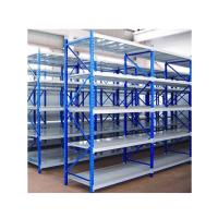 China Supermarket Industrial Storage Rack Metal Warehouse Metal Shelving Medium Duty Shelf for sale