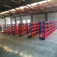 China Supermarket Industrial Storage Rack Metal Warehouse Metal Shelving Medium Duty Shelf for sale