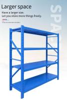 China Storage shelves wholesale light, medium and heavy household storage shelves hardware store assembly express storage goods. for sale