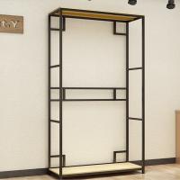 China Foreign trade export home textile fabric shelves curtain display rack for sale