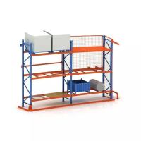 China Multi layer adjustable thickened cold rolled steel supermarket storage rack for sale