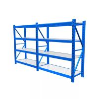 China Multi layer adjustable thickened cold rolled steel supermarket storage rack for sale