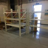 China Small and medium-sized factory stores multi-layer thickened assembly removable steel shelves for sale