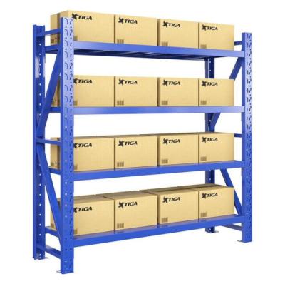 China Steel Light Warehouse Shelving Racks Beam Stereoscopic Supermarket Display Shelf for sale