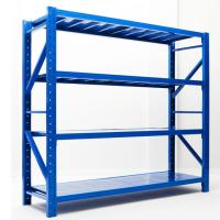 China Medium Sized Pallet Storage Shelves Laminate Custom Steel Warehouse Rack for sale