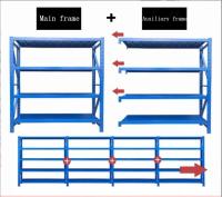 China Medium Sized Pallet Storage Shelves Laminate Custom Steel Warehouse Rack for sale