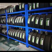 China Adjustable Warehouse Storage Racks Folding Metal Stacking Truck Tire Storage Rack for sale