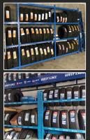 China Adjustable Warehouse Storage Racks Folding Metal Stacking Truck Tire Storage Rack for sale
