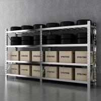 China Hot sale Best selling 201/304 stainless steel 4-layer goods storage display shelf Store storage shelf for sale