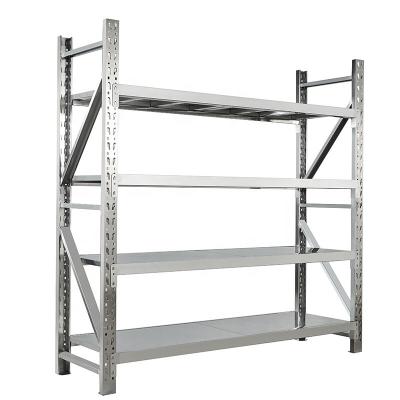 China The world's best-selling stainless steel shelfCustom Heavy Duty Shelving four layers of boltless adjustable storage shelf for sale
