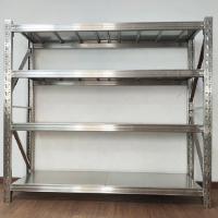China The world's best-selling stainless steel shelfCustom Heavy Duty Shelving four layers of boltless adjustable storage shelf for sale