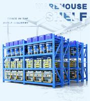 China Multi-purpose medium-sized laminate shelves shelves custom steel storage shelves for sale