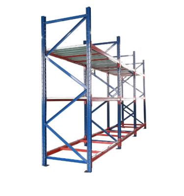China Steel Warehouse Racking System Heavy Duty Industrial Pallet Rack For Goods Storage for sale