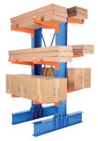 China Galvanized single or double side heavy duty outdoor storage cantilever racks for sale