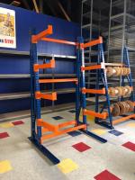 China Warehouse Racking For Storage Solution Selective Heavy Loading Steel Cantilever Rack for sale
