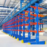 China Stainless Steel Heavy Duty Cantilever Racking System Adjustable Level Shelves for sale