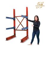 China Adjustable Garage Outdoor Cantilever Racks Heavy Duty Steel Unit Layer Shelving for sale