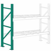 China Warehouse Vertical Metal Steel Storage Racks for sale