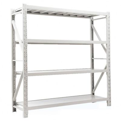 China Material Racking System Industrial Shelving Garage Metal Racks For Warehouse Storage for sale