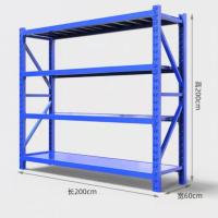 China Wan Hongxin Manufacturing 304 Stainless Steel Sheet Racks Shelf, Stainless Steel 4 Tier Shelves For Warehouse Industrial for sale