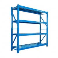 China Wan Hongxin Factory Metal boltless stacking rack Industrial Warehouse Storage Racks Shelves for racking system for sale