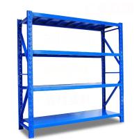 China Wan Hongxin Factory Metal boltless stacking rack Industrial Warehouse Storage Racks Shelves for racking system for sale