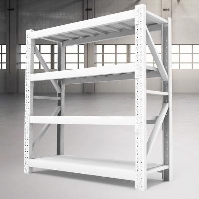 China Ce Certificated Light Middle Duty Warehousetorage industrial shelves anaqueles metalicos pantry shelving for sale
