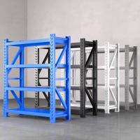 China Custom Light Duty Metal Warehouse Storage Rack warehouse shelf pallet shelf and rack industrial shelves for sale
