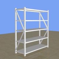 China Custom Factory Light Duty Metal Stand Steel Shelves Warehouse Storage Rack Steel Stacking Racks industrial racking for sale