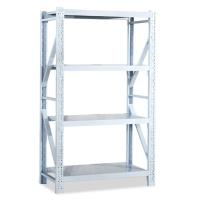 China Chengjunxiang Supplier Warehouse Storage Iron Household Good Quality Slotted Angle Steel Angle Steel Rack for sale