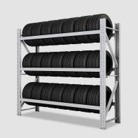 China Custom light duty Warehouse Steel Storage Shelving Shelves Steel Warehouse Shelf pallet shelf and rack industrial racking for sale