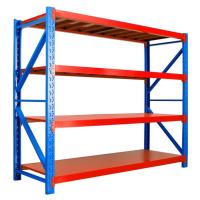 China Custom medium duty Display Shelving Garage Racking Shelves Steel Warehouse Shelf Metal Storage Rack pallet shelf and rack for sale