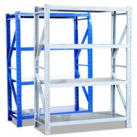 China Custom Selective medium Duty Warehouse Rack Storage Shelf Steel Rack Stacking Racks storage shelves medium duty shelves for sale